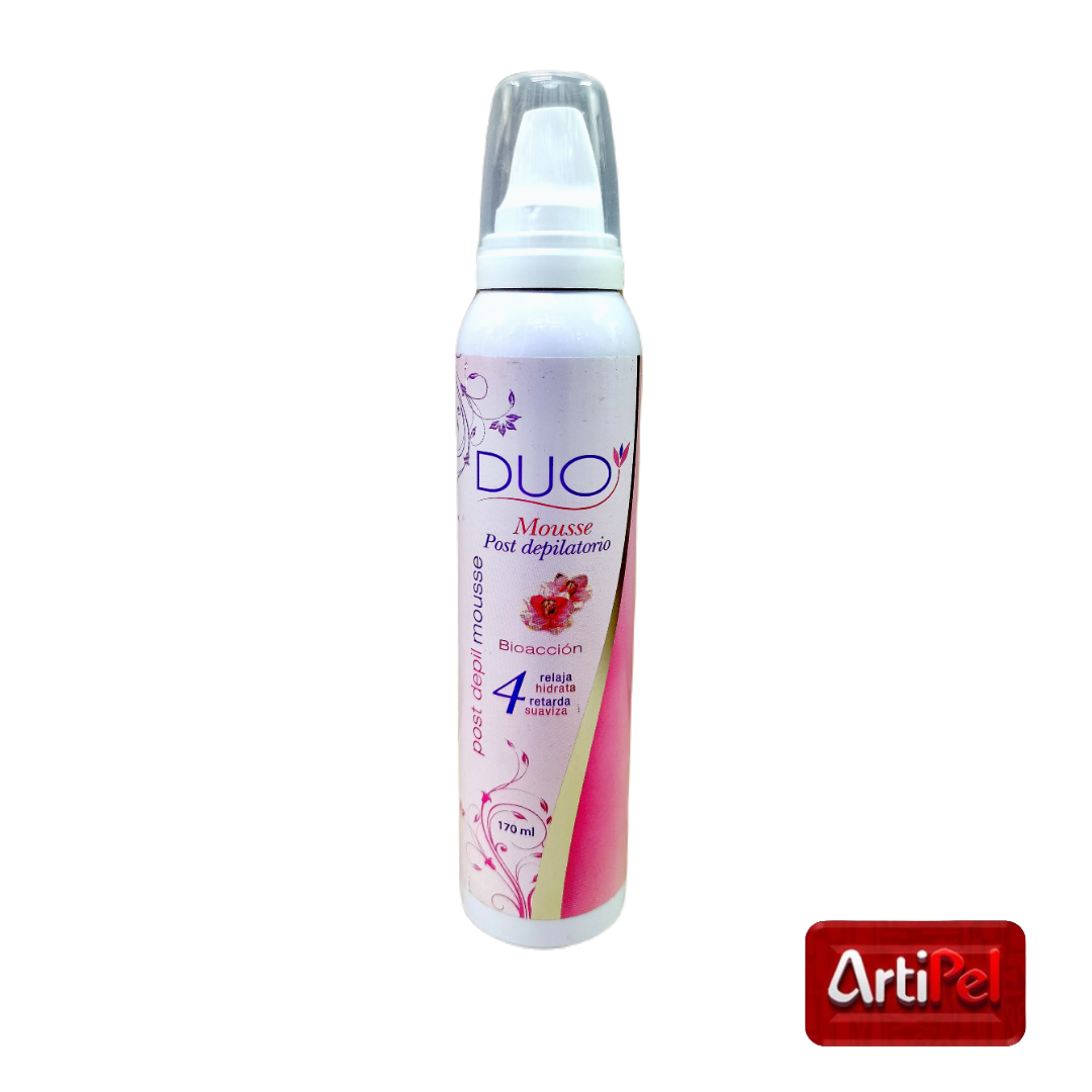 MOUSSE BY DUO POST DEPILACION 170 ML - ArtiPel