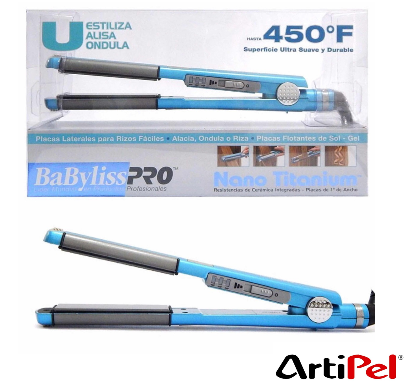 PLANCHA BABYLISS U (ESTILIZA-ALISA-ONDULA) - ArtiPel