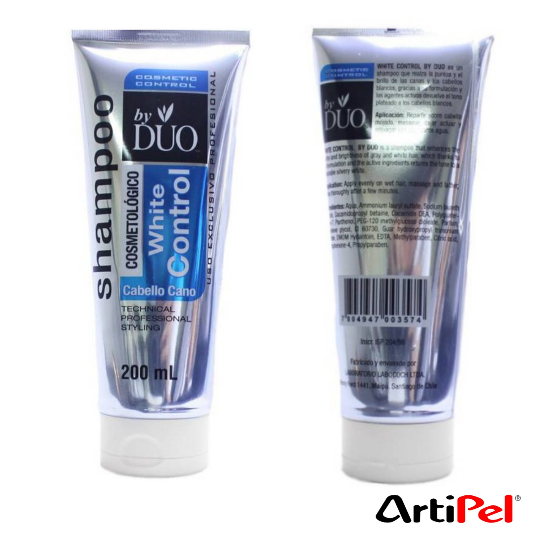 SHAMPOO BY DUO WHITE CONTROL 200 ML - ArtiPel