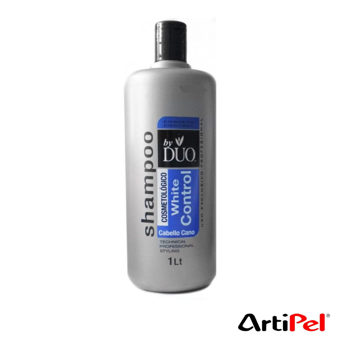 SHAMPOO DUO AZUL WITHE CONTROL 1 LITRO - ArtiPel