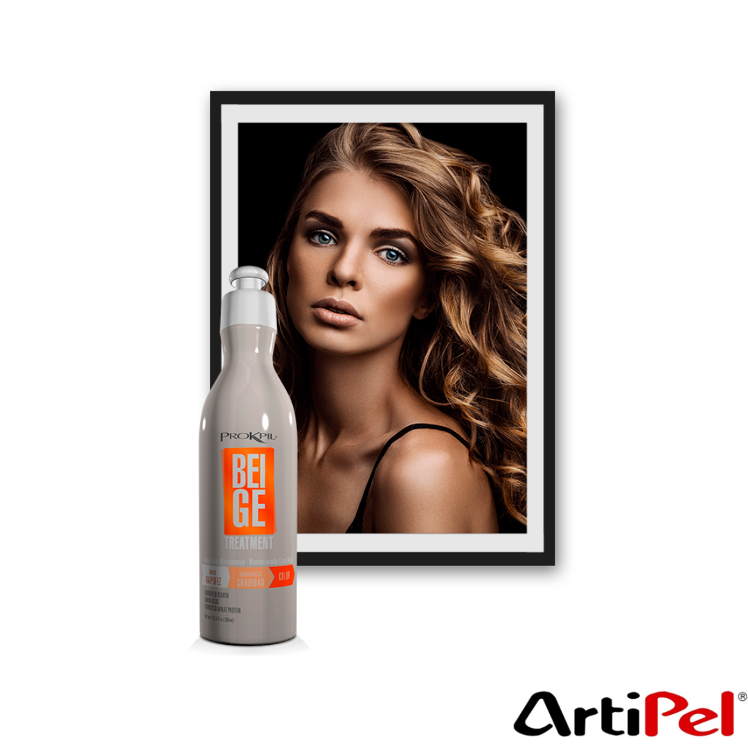TRATAMIENTO COLOR BEIGE PROKPIL 300 ml. - ArtiPel