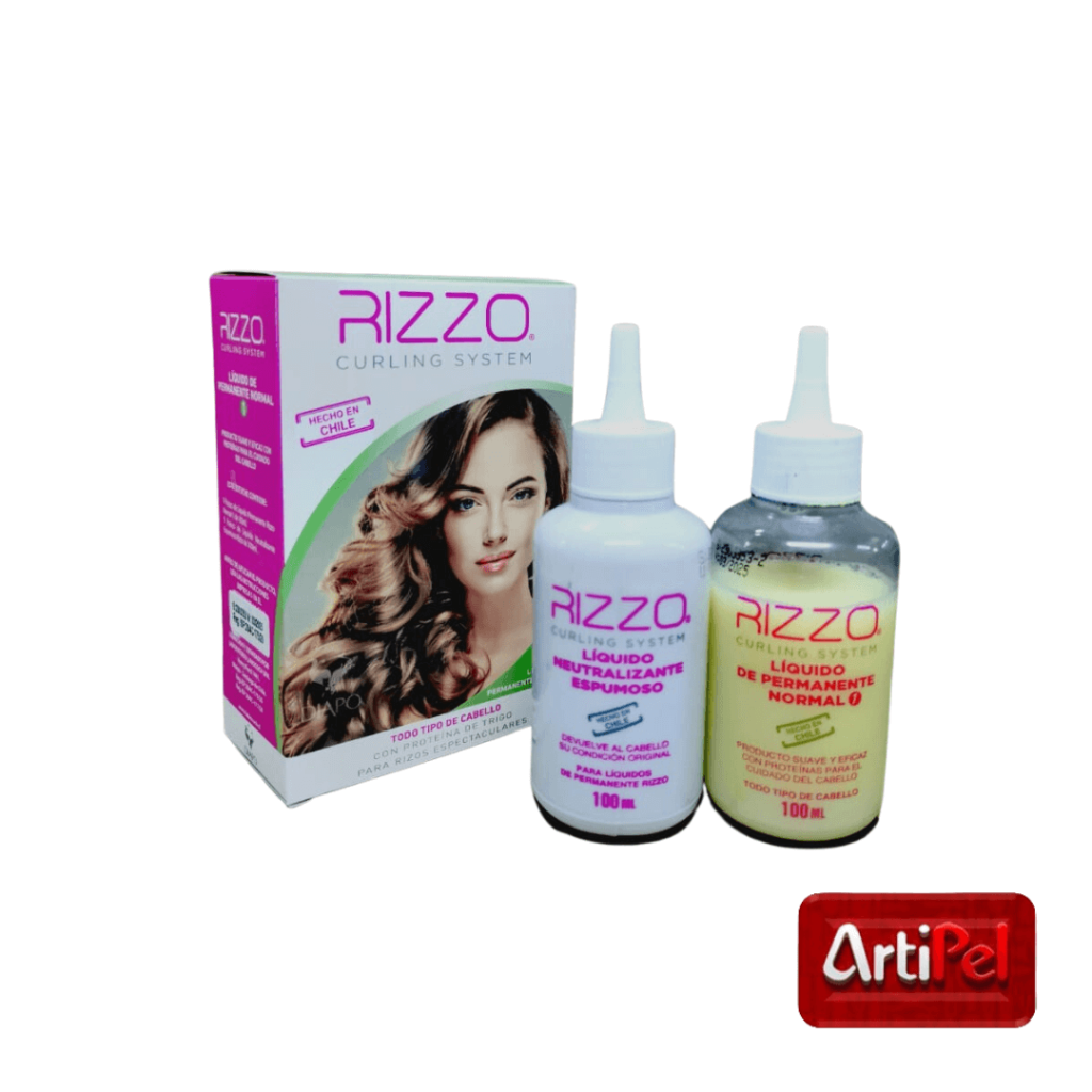 LIQUIDO PERMANENTE PARA RULOS RIZZO NORMAL - ArtiPel