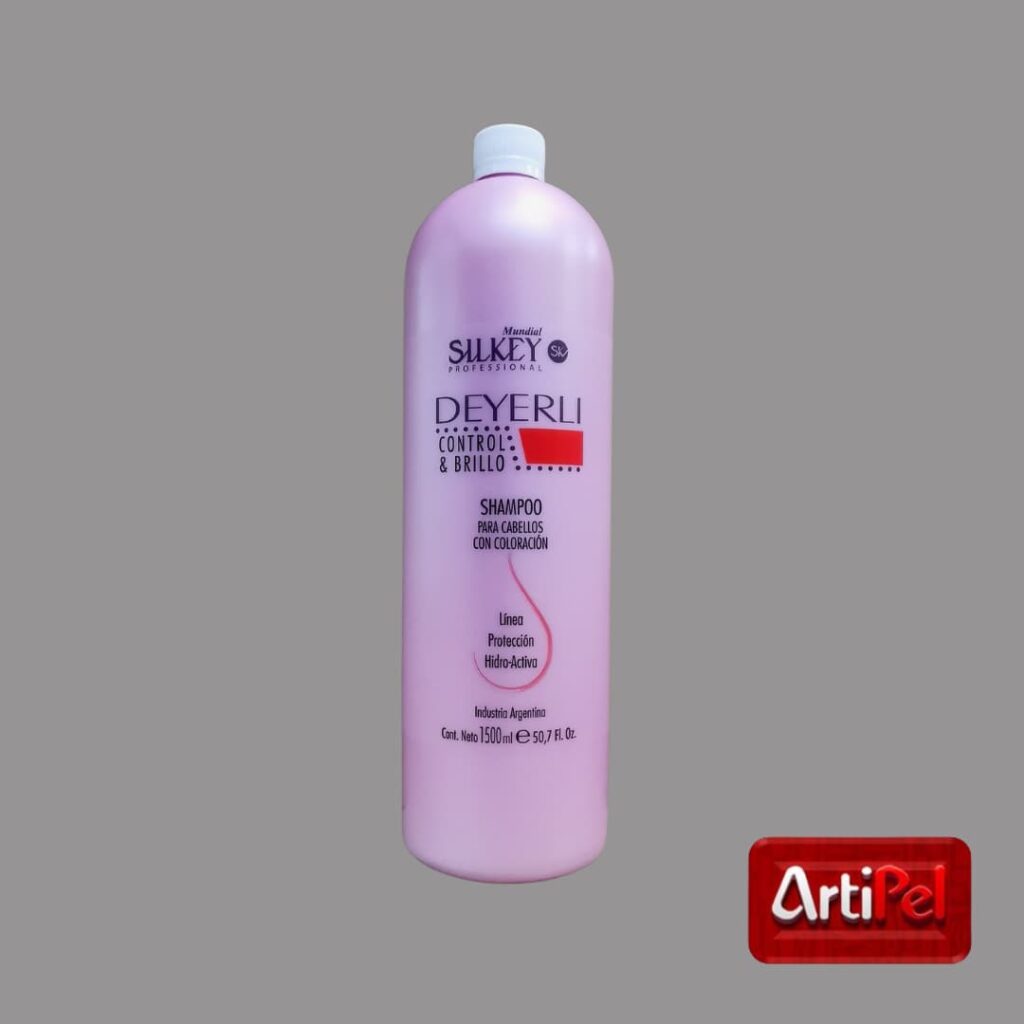 SHAMPOO SILKEY PARA CABELLOS CON COLORACIÓN 1500 ml. - ArtiPel
